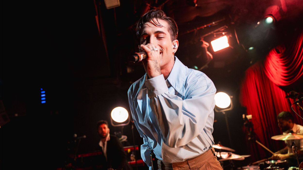 Damiano David, chanteur de Måneskin, donne son premier concert solo ...