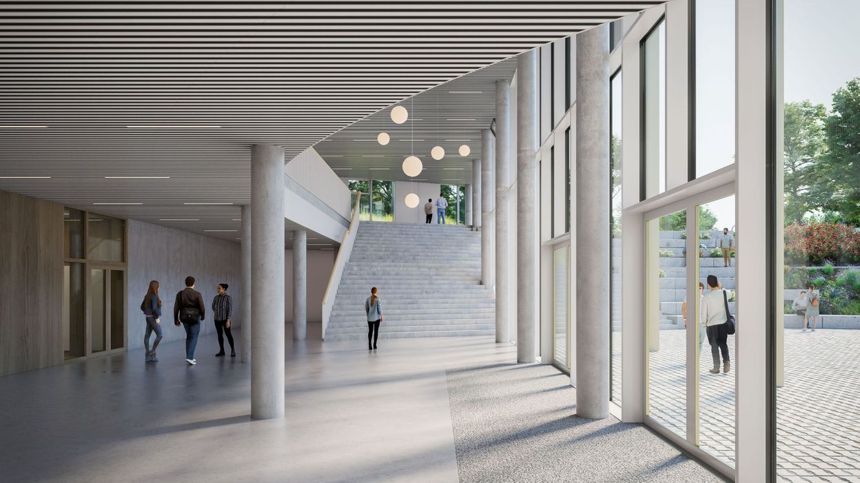 ULB-VUB : la bibliothèque du futur sort de terre - RTBF Actus