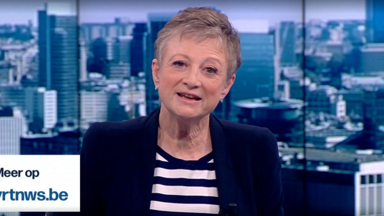 La présentatrice phare de la VRT a présenté son dernier JT : 'Les gens ...