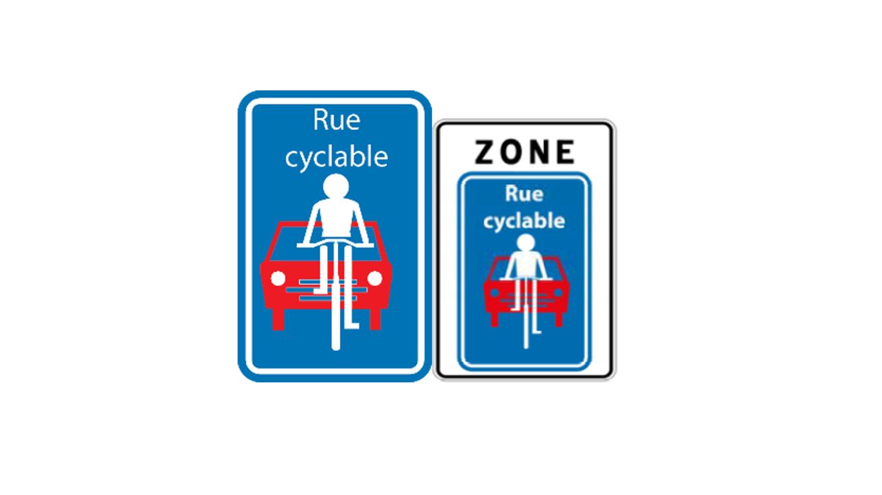 Contacts : signalisation pour cyclistes