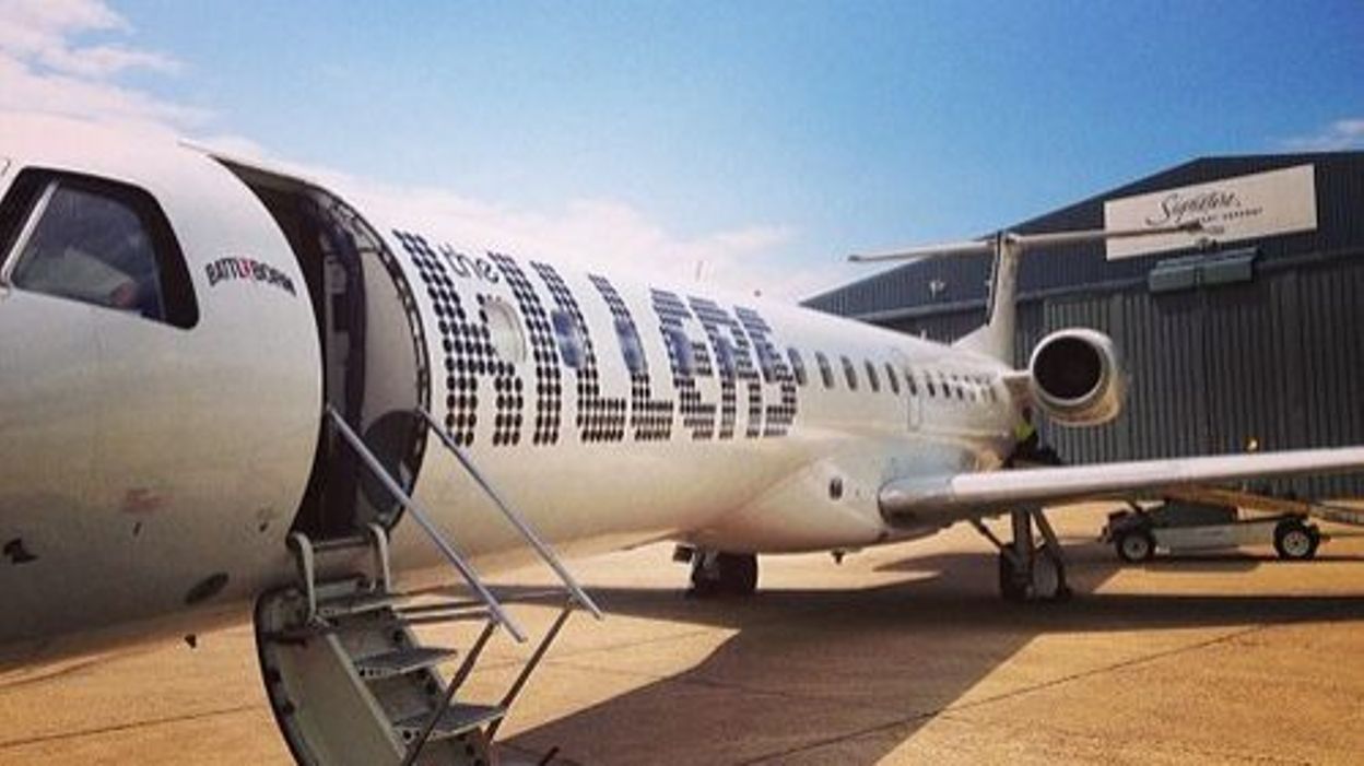 Photos: le jet privé des Killers - RTBF Actus