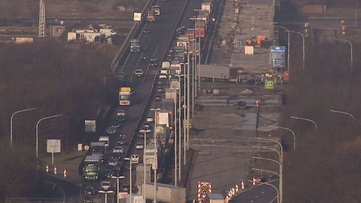 Double accident sur la E40 (Cheratte): l'autoroute rouverte en direction de Bruxelles - RTBF Actus