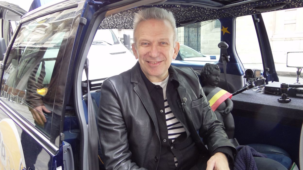 Jean-Paul Gaultier dans le taxi de Jérôme Colin… à Paris ! - RTBF Actus