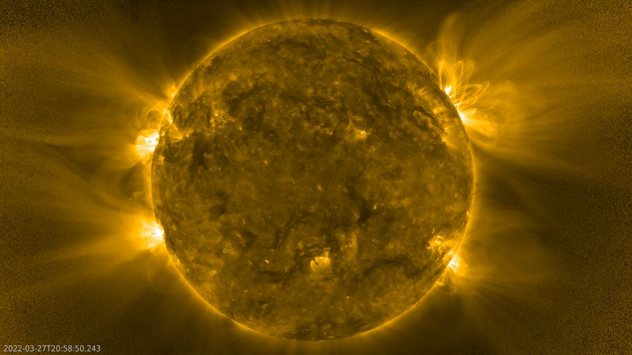 Solar Orbiter : la Nasa dévoile des images incroyables du Soleil - RTBF ...