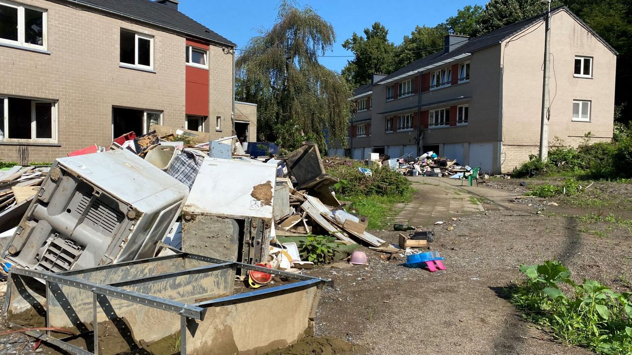 Trooz : un mois après les inondations, un gué pour enfin dégager la ...