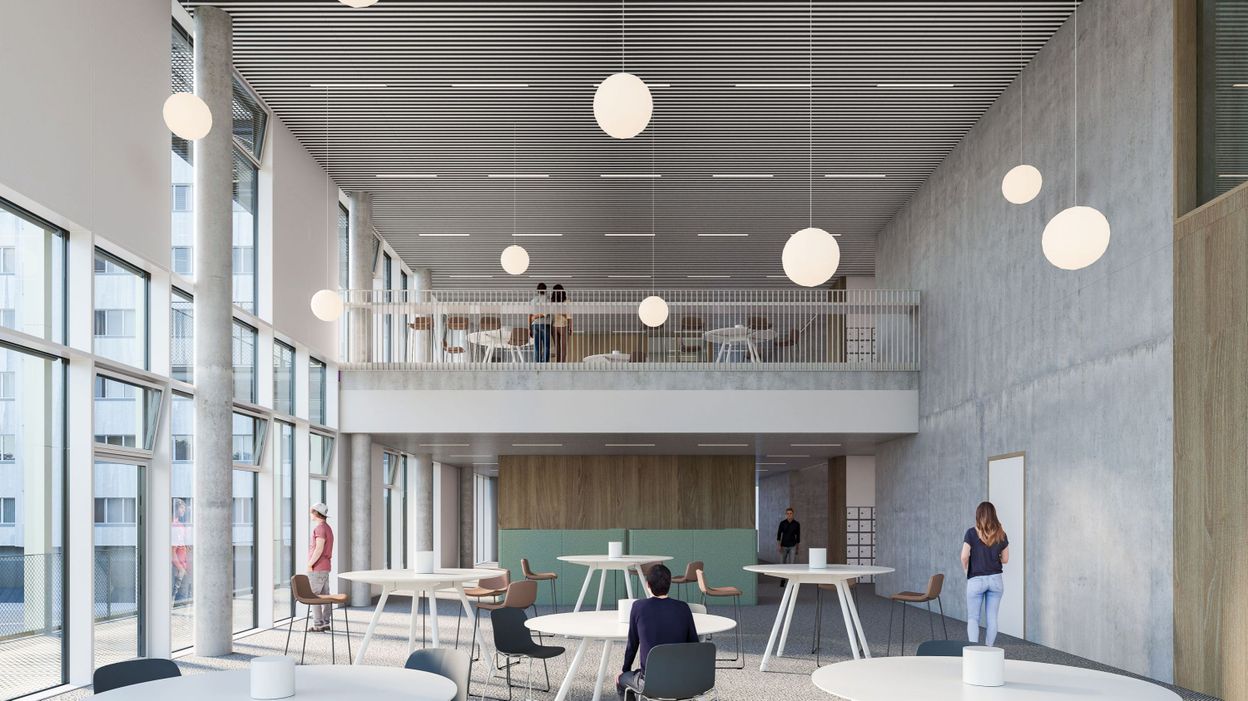 ULB-VUB : la bibliothèque du futur sort de terre - RTBF Actus