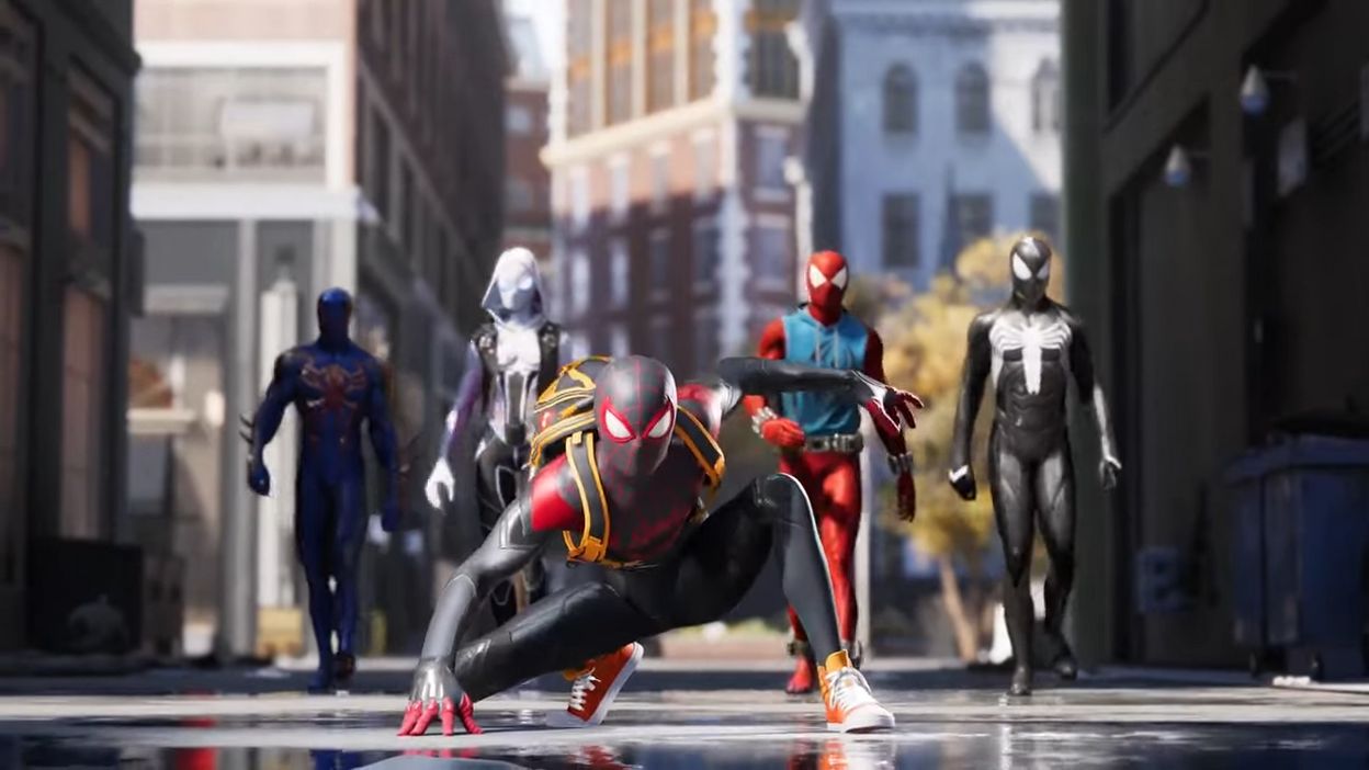Le Spider-Verse sur PS5 ? Voici le jeu Spider-Man en co-op annulé par ...