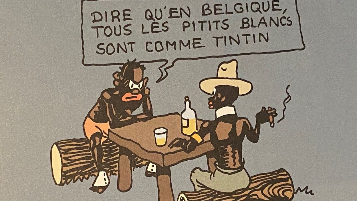 La discrète et polémique réédition de 'Tintin au Congo' avec une ...
