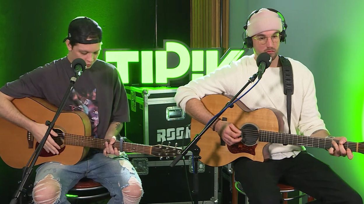 Sam Bosman en live dans le Réveil de Tipik - RTBF Actus