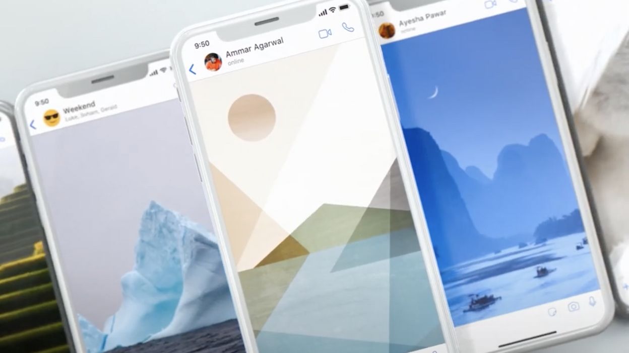 WhatsApp lance les fonds d’écrans personnalisés pour chaque ...