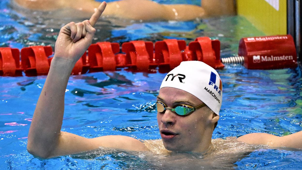 Premier et dernier champion olympique belge en natation, Fred ...
