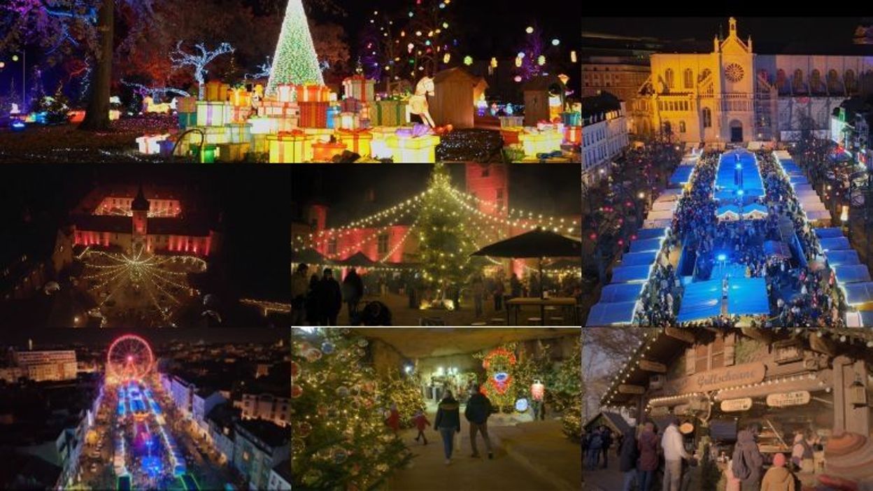 Le phénomène des marchés de Noël entre décoration XXL et illuminations ...
