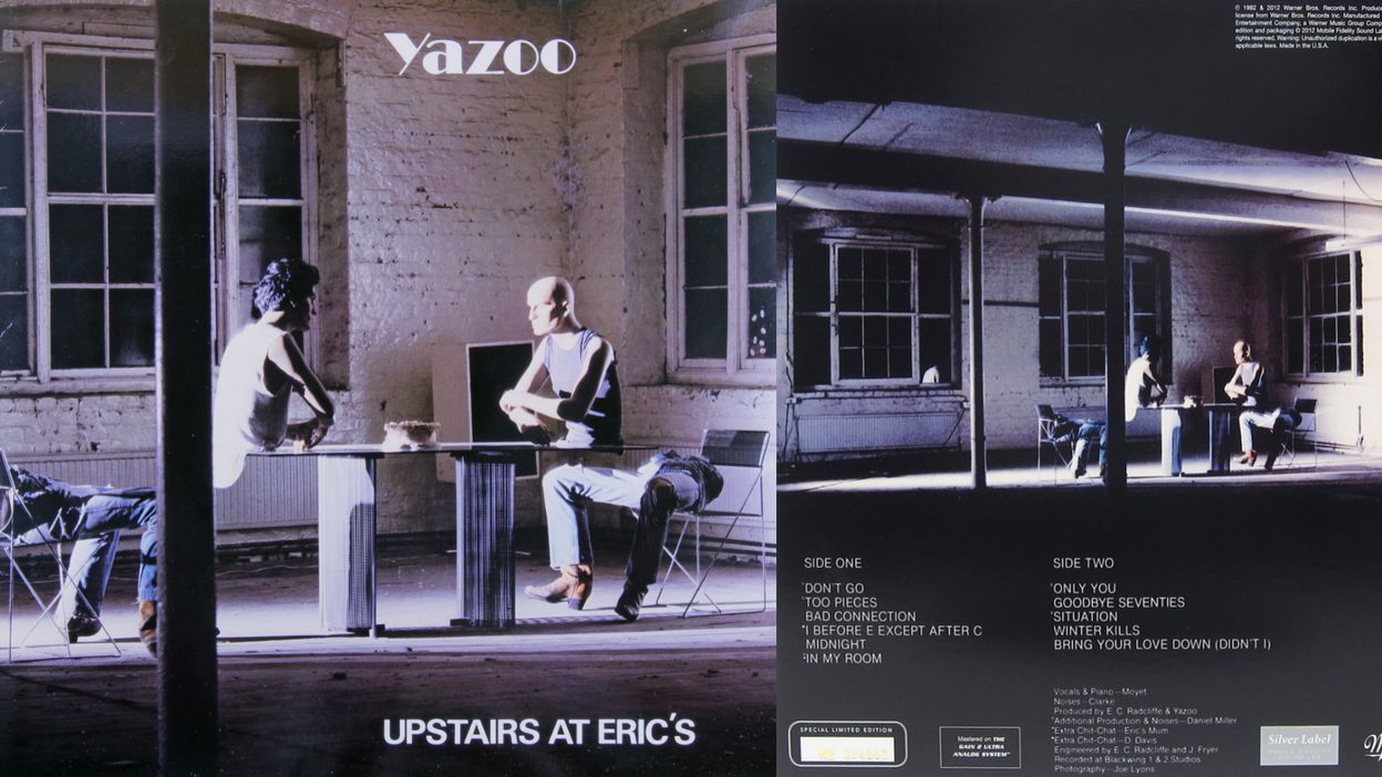 Cover 80's : Yazoo ''Upstairs At Eric's'' - RTBF Actus