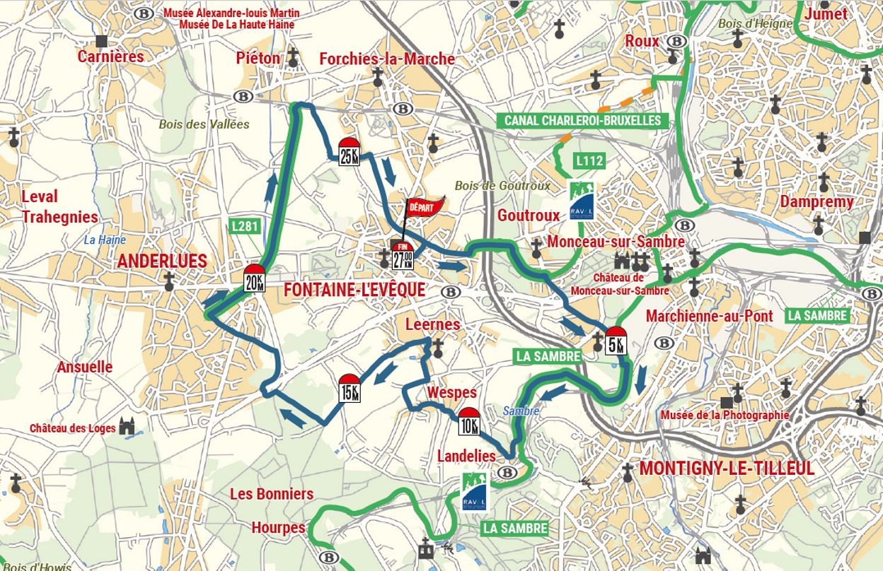 Retrouvez les itinéraires et les coordonnées GPX des étapes du Beau ...