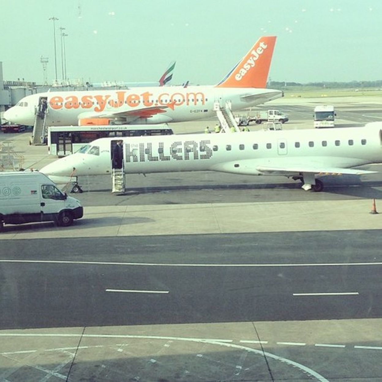 Photos: le jet privé des Killers - RTBF Actus