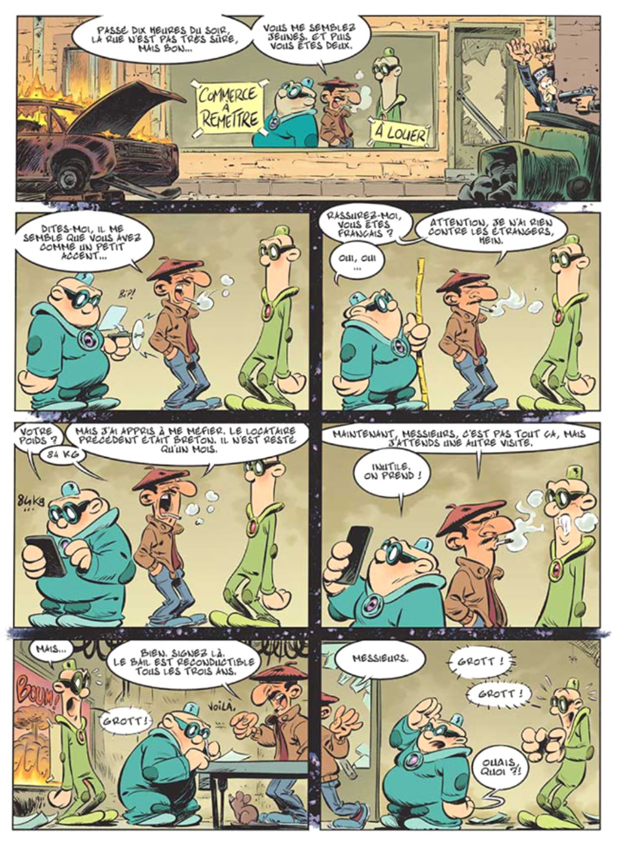 BD : Grott & Brott – Nous venons en pet - RTBF Actus