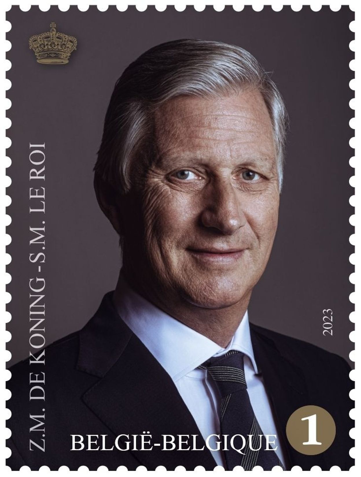 Un nouveau timbre à l’effigie du Roi Philippe est disponible pour ses ...