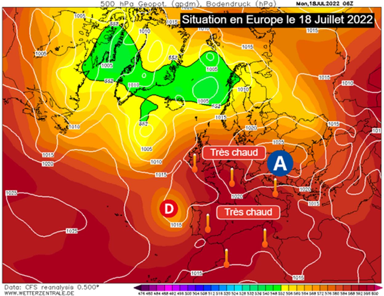 Le 'double jet-stream', un phénomène à l'origine des vagues de chaleur ...