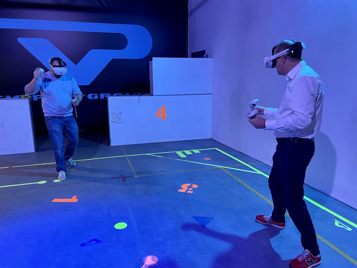 'Virtual Park' à Mouscron… Explorez un monde illimité en réalité virtuelle - RTBF Actus