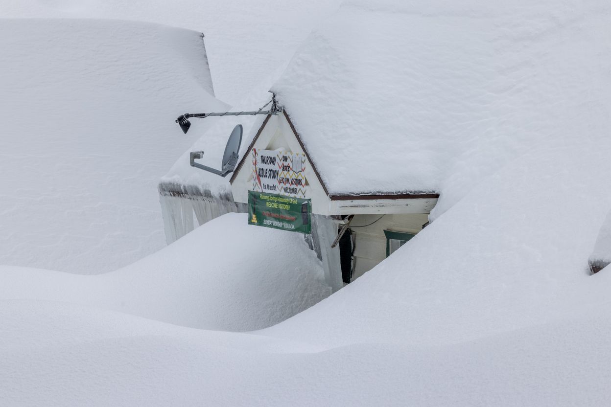 USA : les images impressionnantes de la tempête de neige et les ...