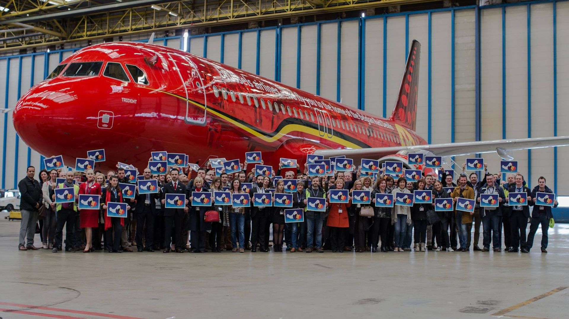 Le nouvel avion des Diables dévoilé - RTBF Actus