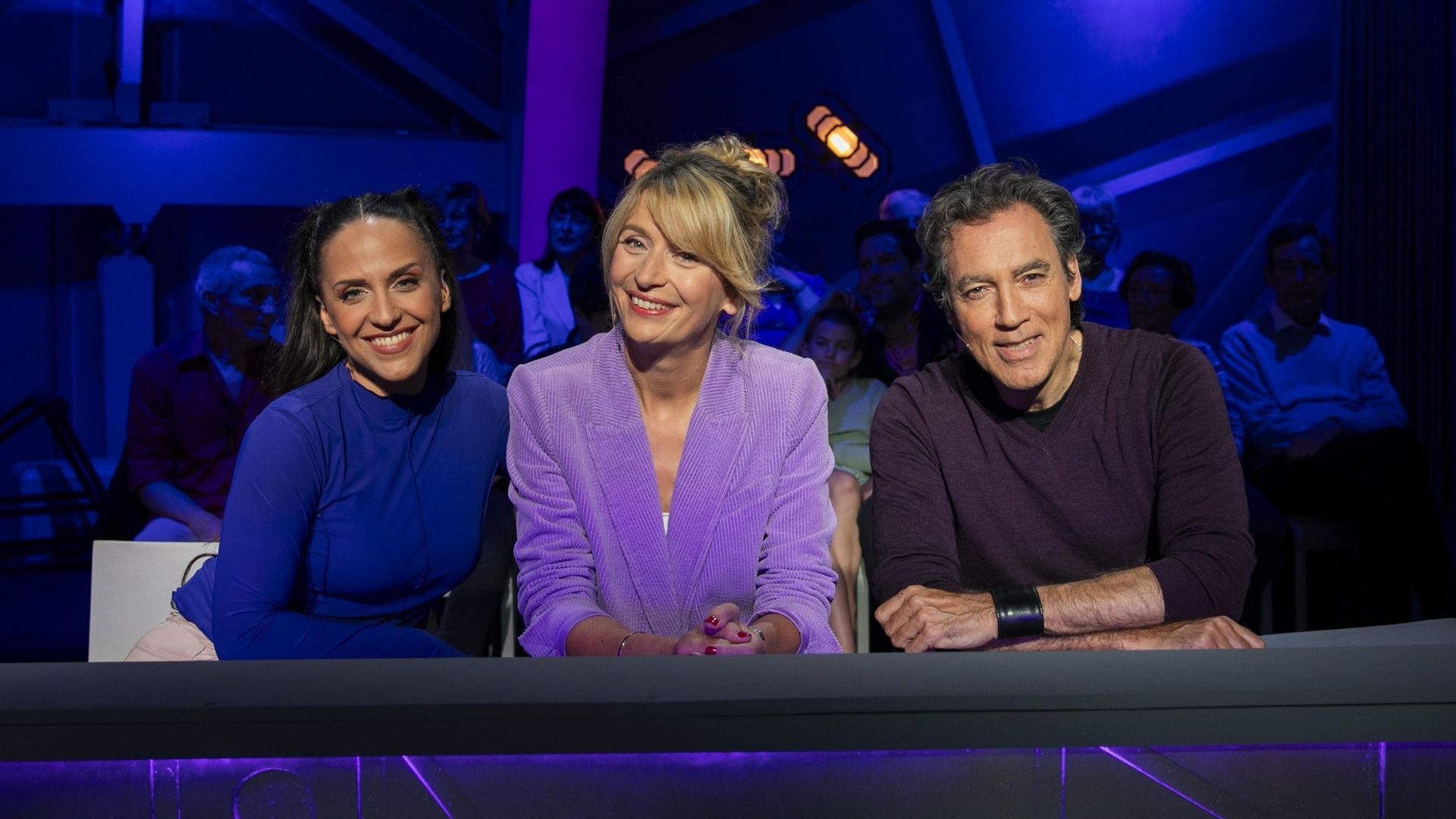 Véronique Barbier, Julie Morelle, Quentin Warlop et le magicien Carlos ...