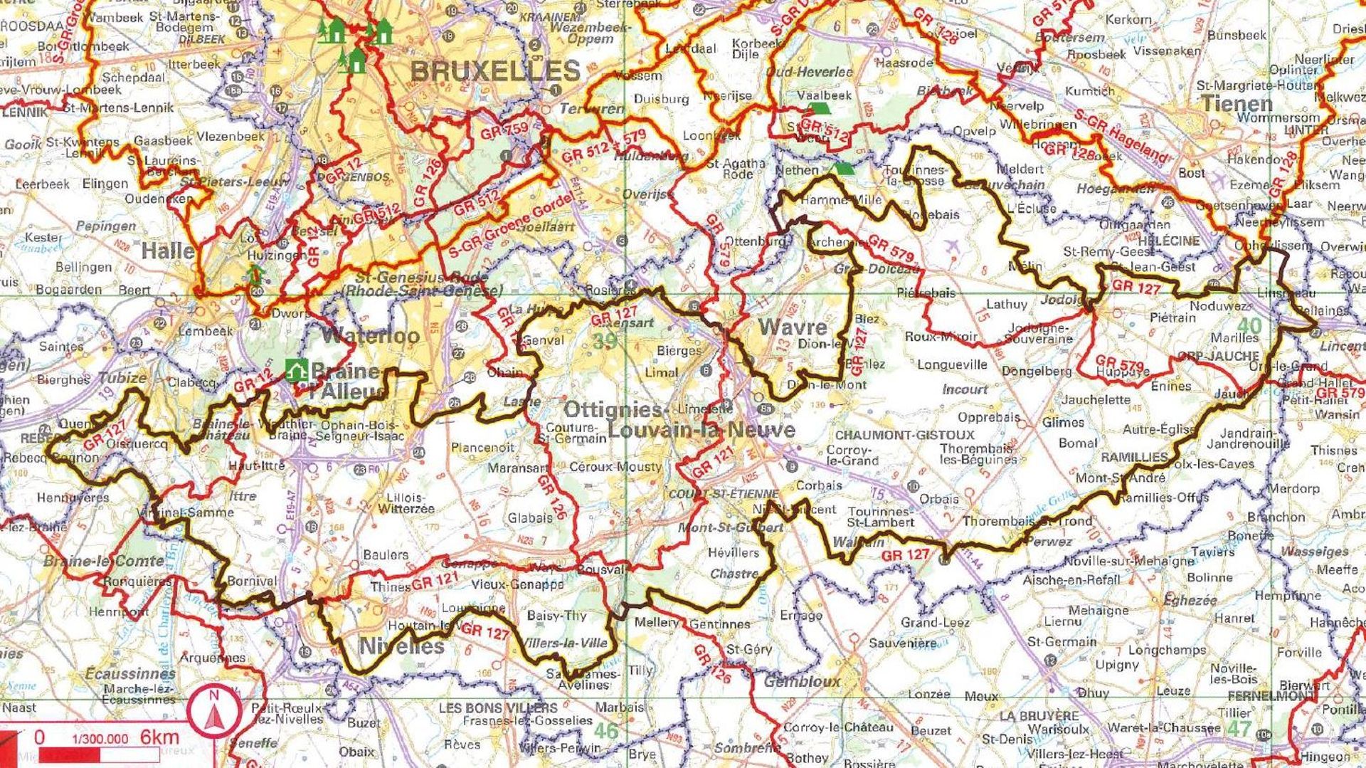 Découvrir le Brabant wallon en marchant, avec un guide de randonnée ...