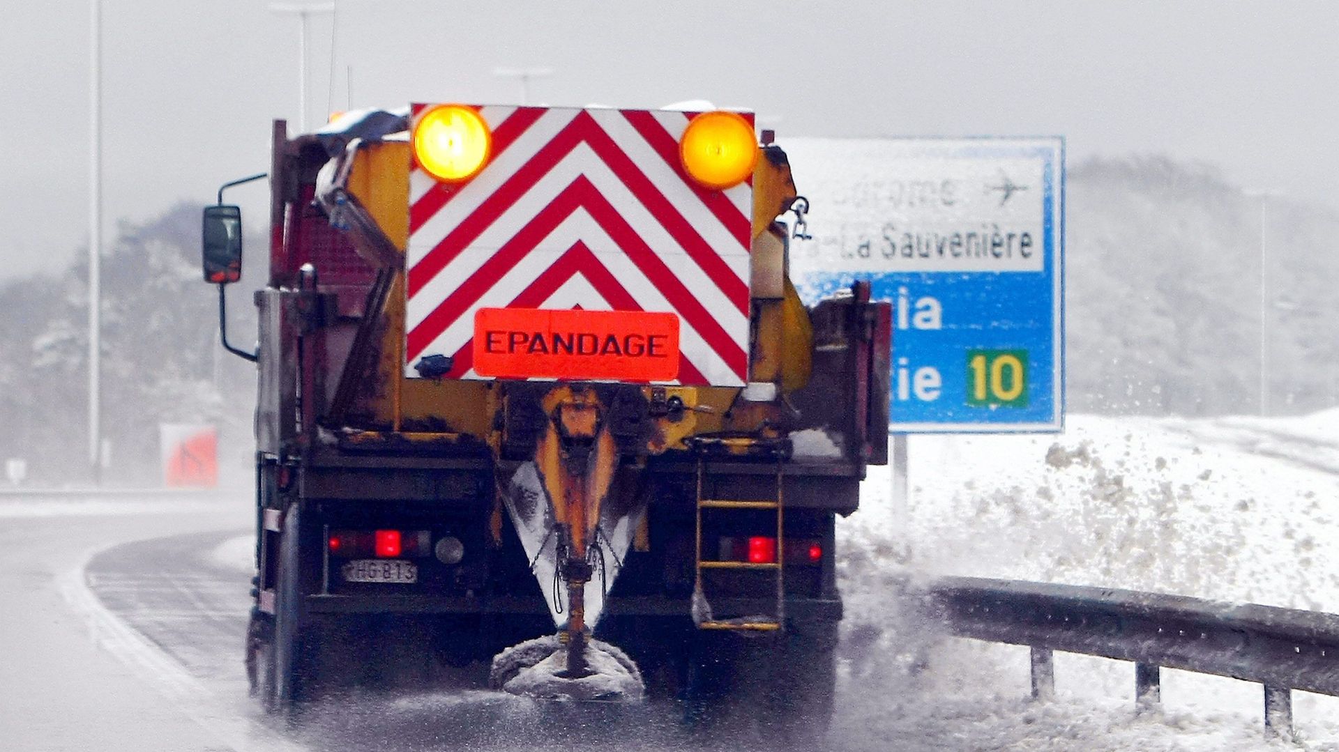 90 000 tonnes de sel déjà déversées sur les routes wallonnes