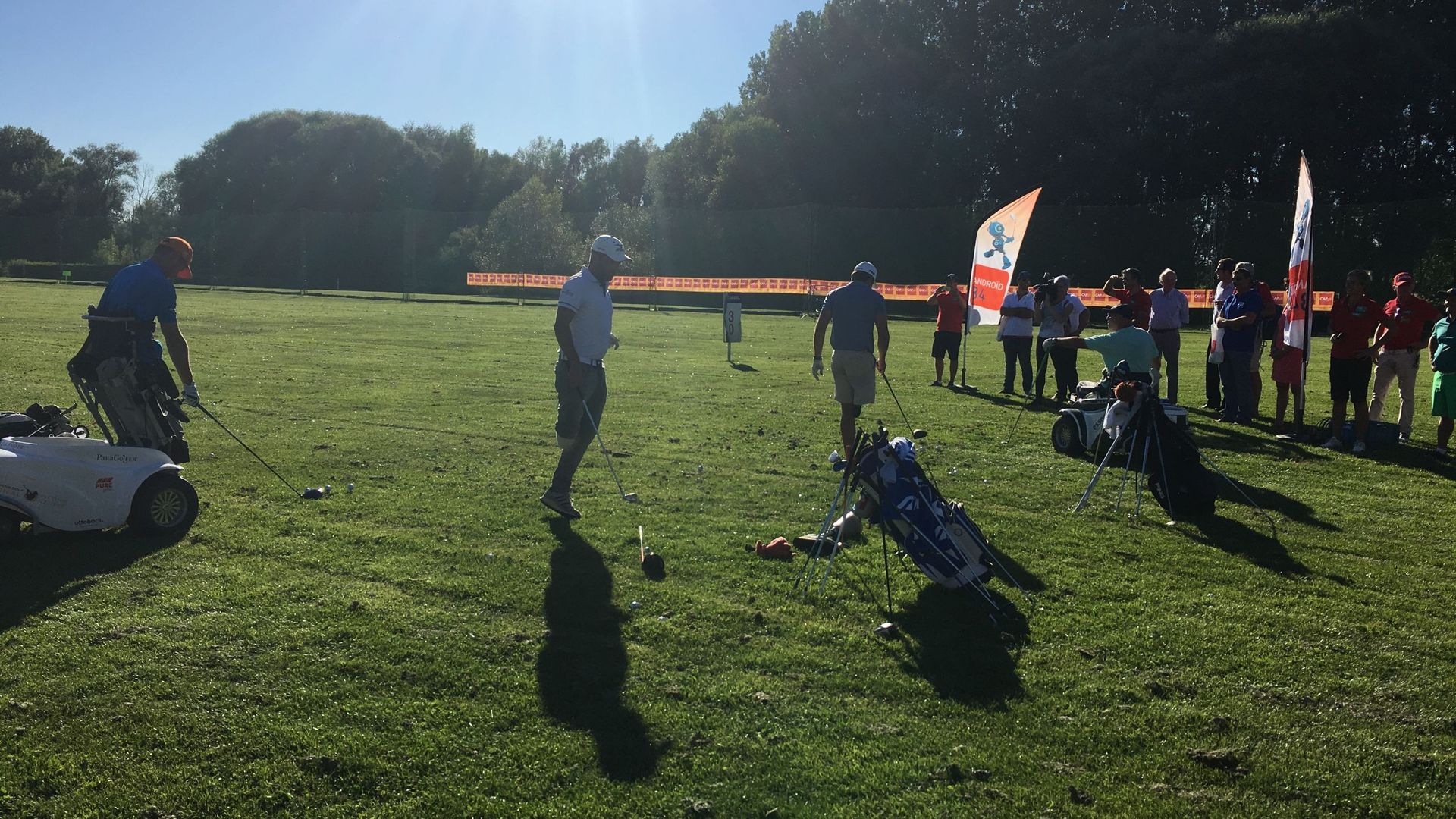 Le handigolf à l'honneur lors de Golf 48 - RTBF Actus