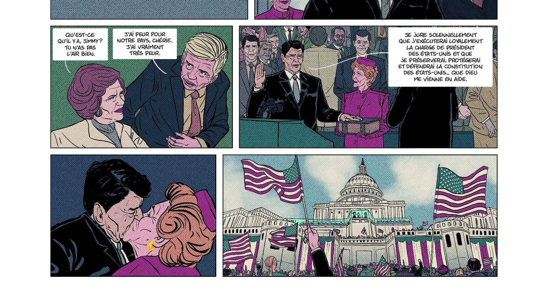 'Make American Great Again' : un slogan piqué par Trump à Ronald Reagan, un 'crétin qui a gagné ...