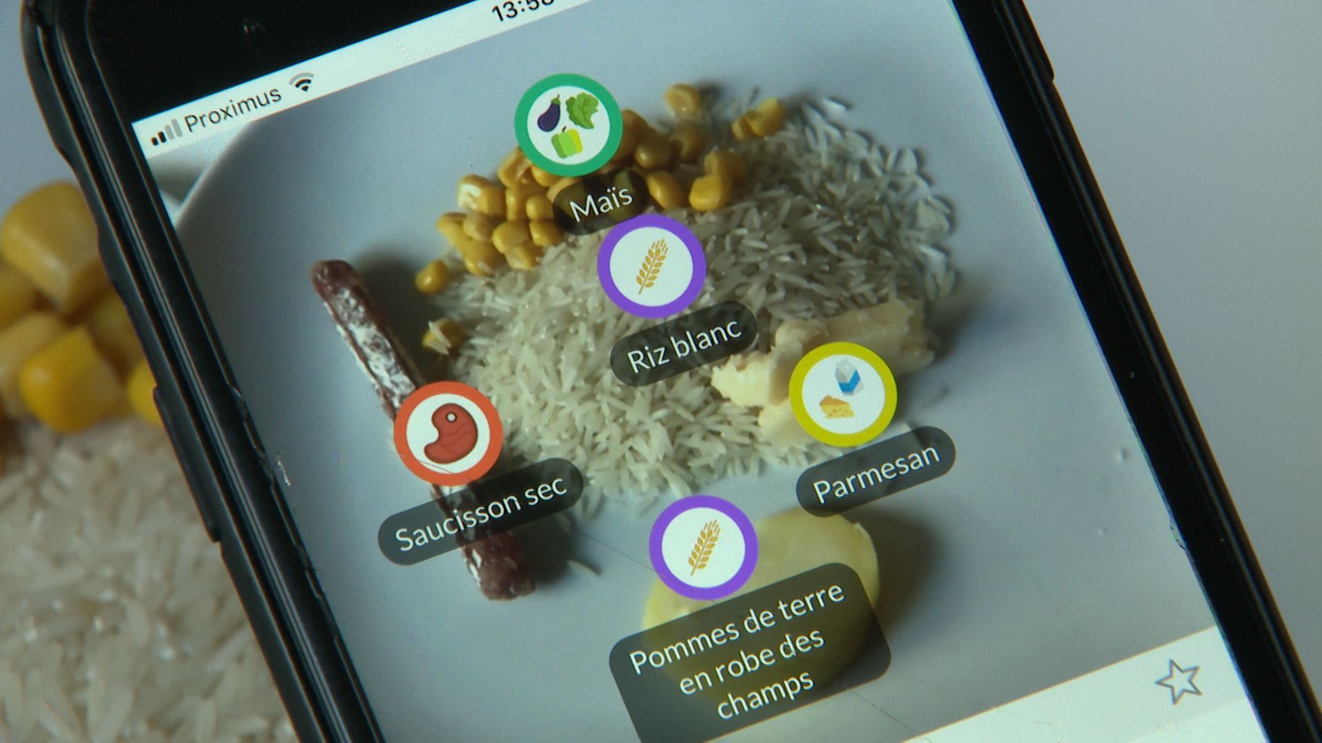 Foodvisor : l'application qui scanne votre assiette - RTBF Actus