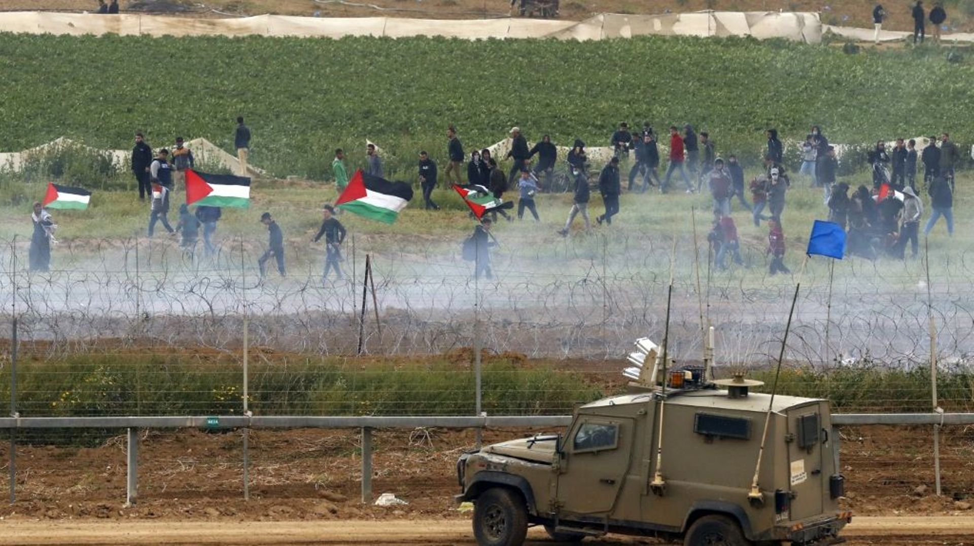 Gaza: manifestations massives à la frontière israélienne, quatre morts ...