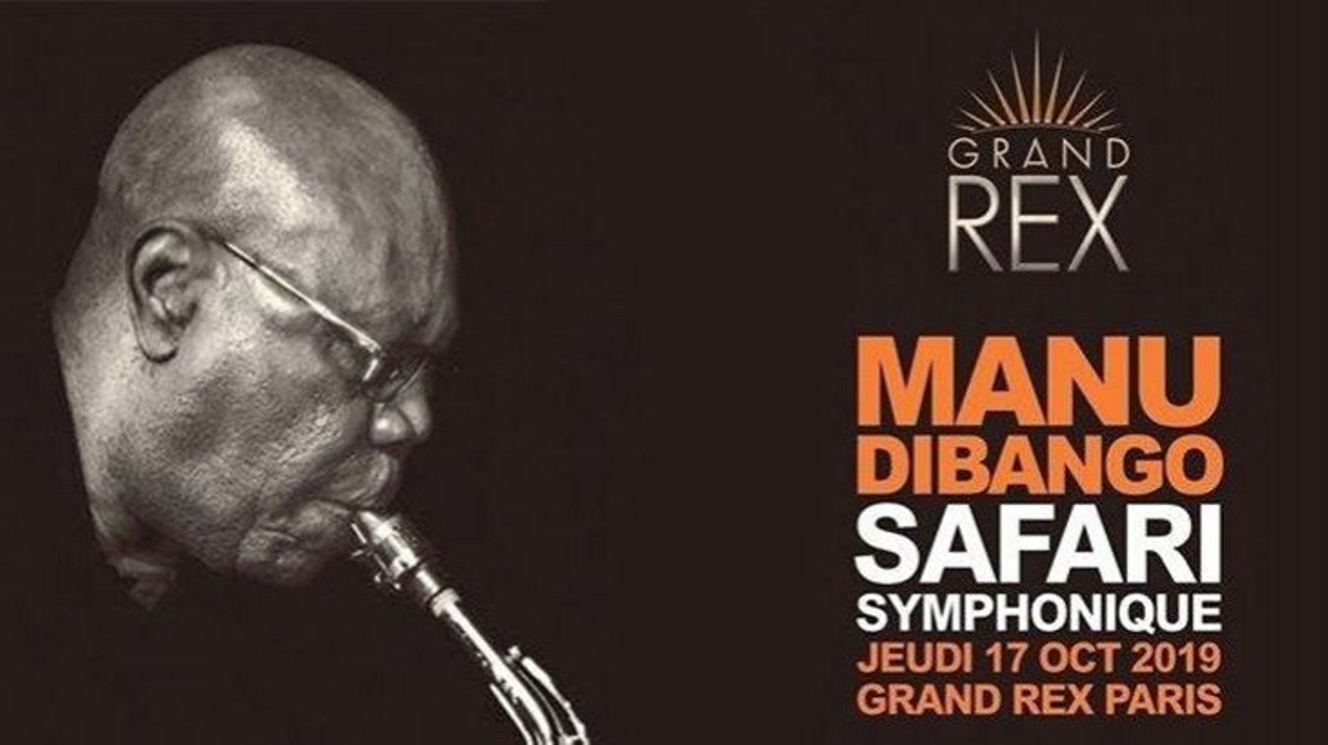 En hommage à Manu Dibango, diffusion de l'un de ses récents concerts ...