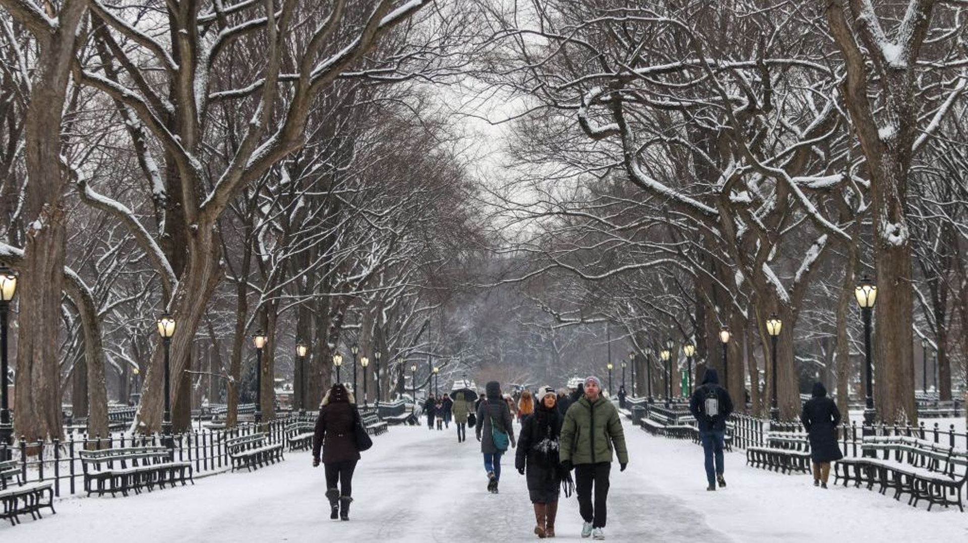 New York sous la neige, ça n’était plus arrivé depuis 700 jours : les ...