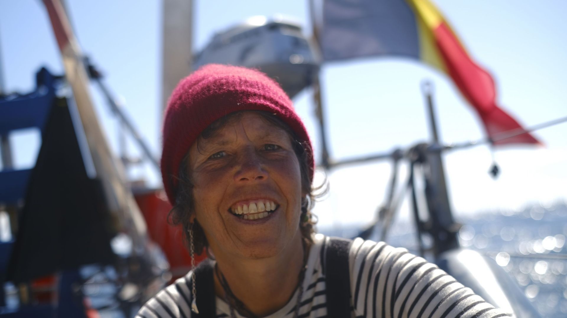 La navigartiste Eugénie Nottebohm voyage en solitaire et débarque en ...