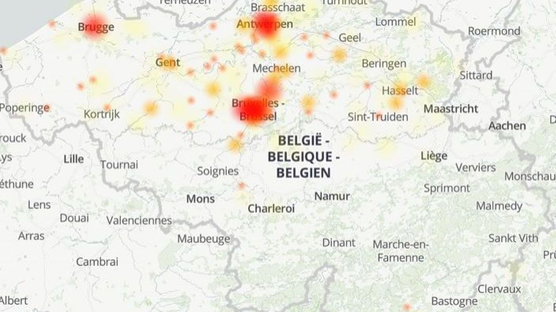 Les problèmes sur le réseau Proximus semblent terminés - RTBF Actus
