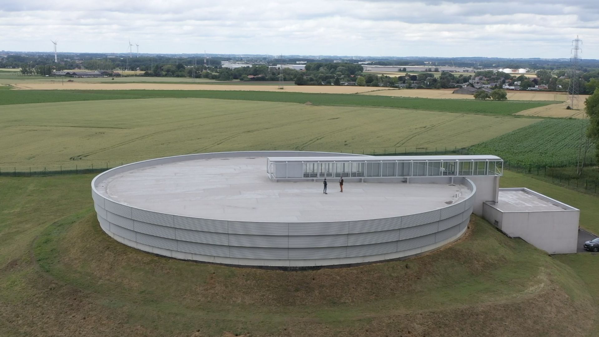 Le ' Pic-au-vent ', un bâtiment à l'allure futuriste, capital pour l ...