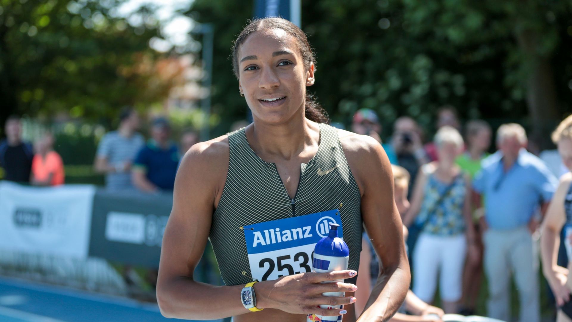 Nafi Thiam saute 6m54 pour son retour à la longueur à Leiden - RTBF Actus