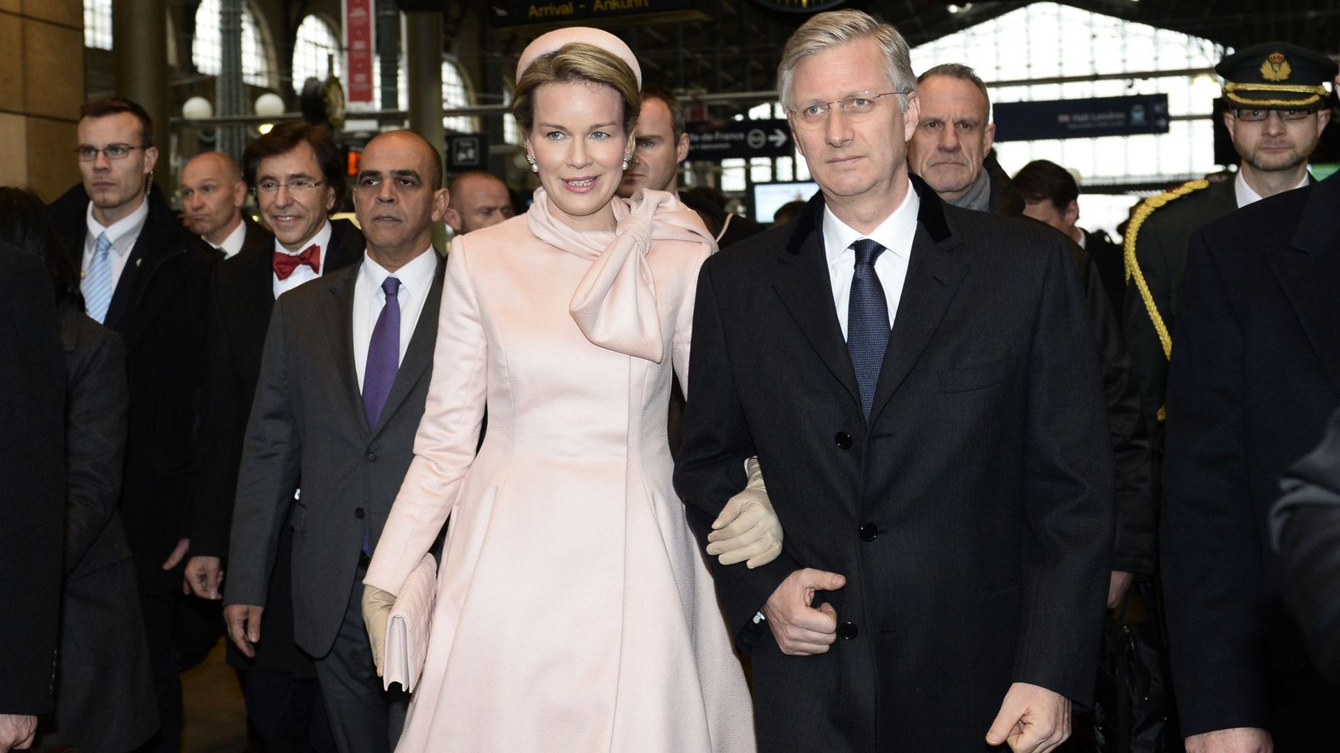Le roi Philippe et la reine Mathilde sont en visite officielle à Paris ...