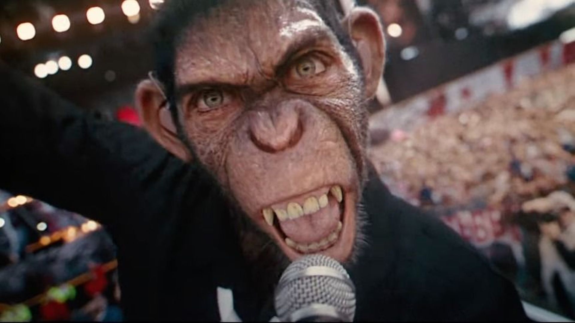 Robbie Williams incarne un singe dans la bande-annonce de son biopic ...