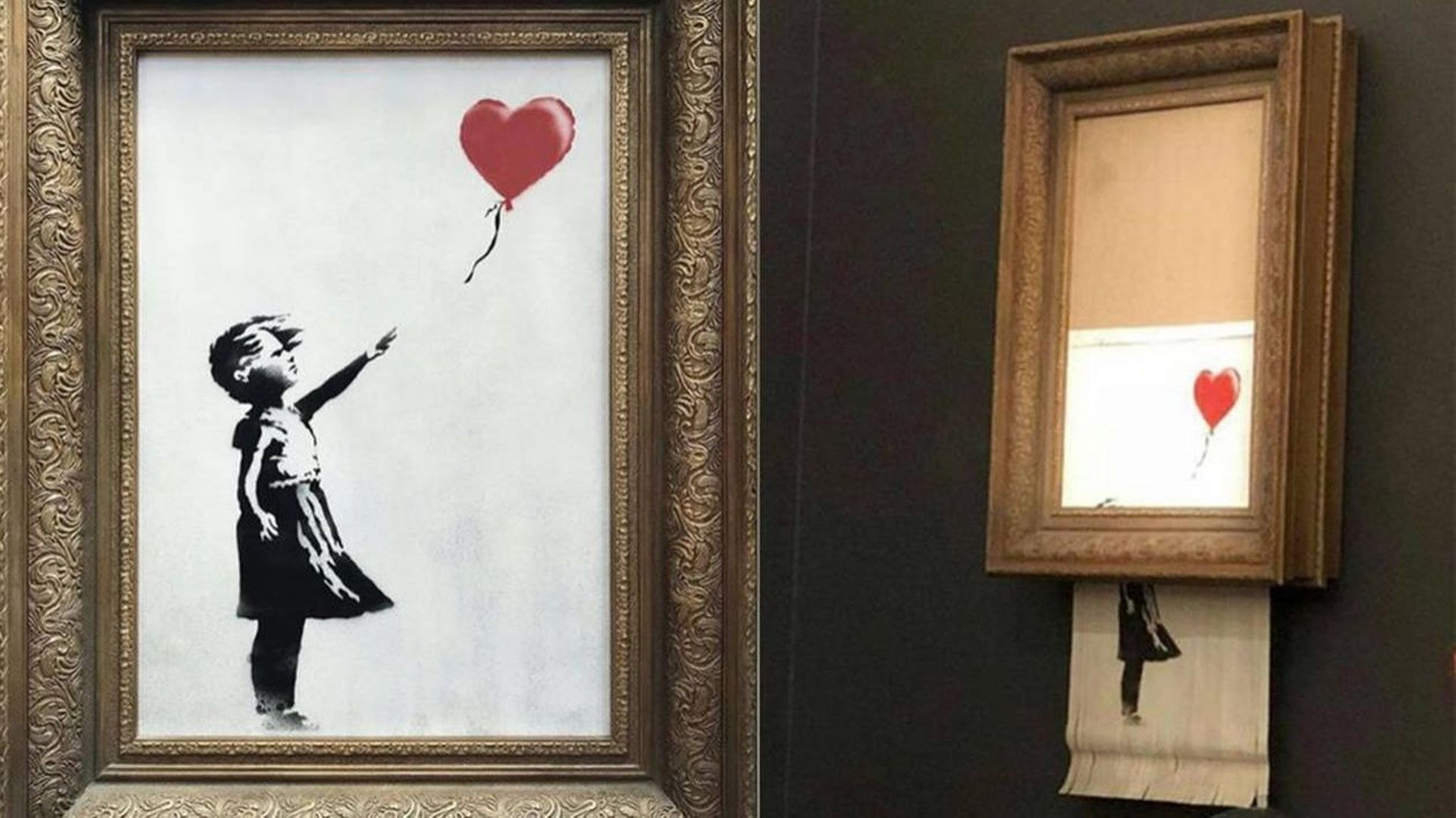 IZI NEWS / Banksy déchiquette 1 million d'euros !!! - RTBF Actus