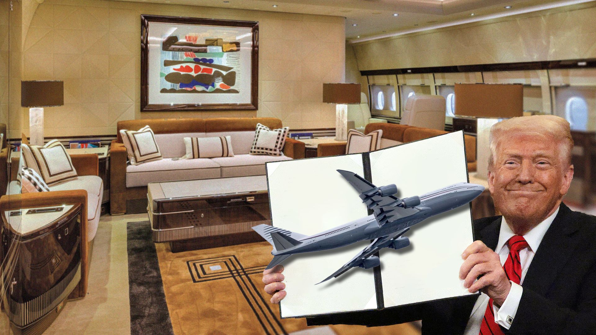 Les Etats-Unis ont accepté un Boeing 747 de la part du Qatar - RTBF Actus