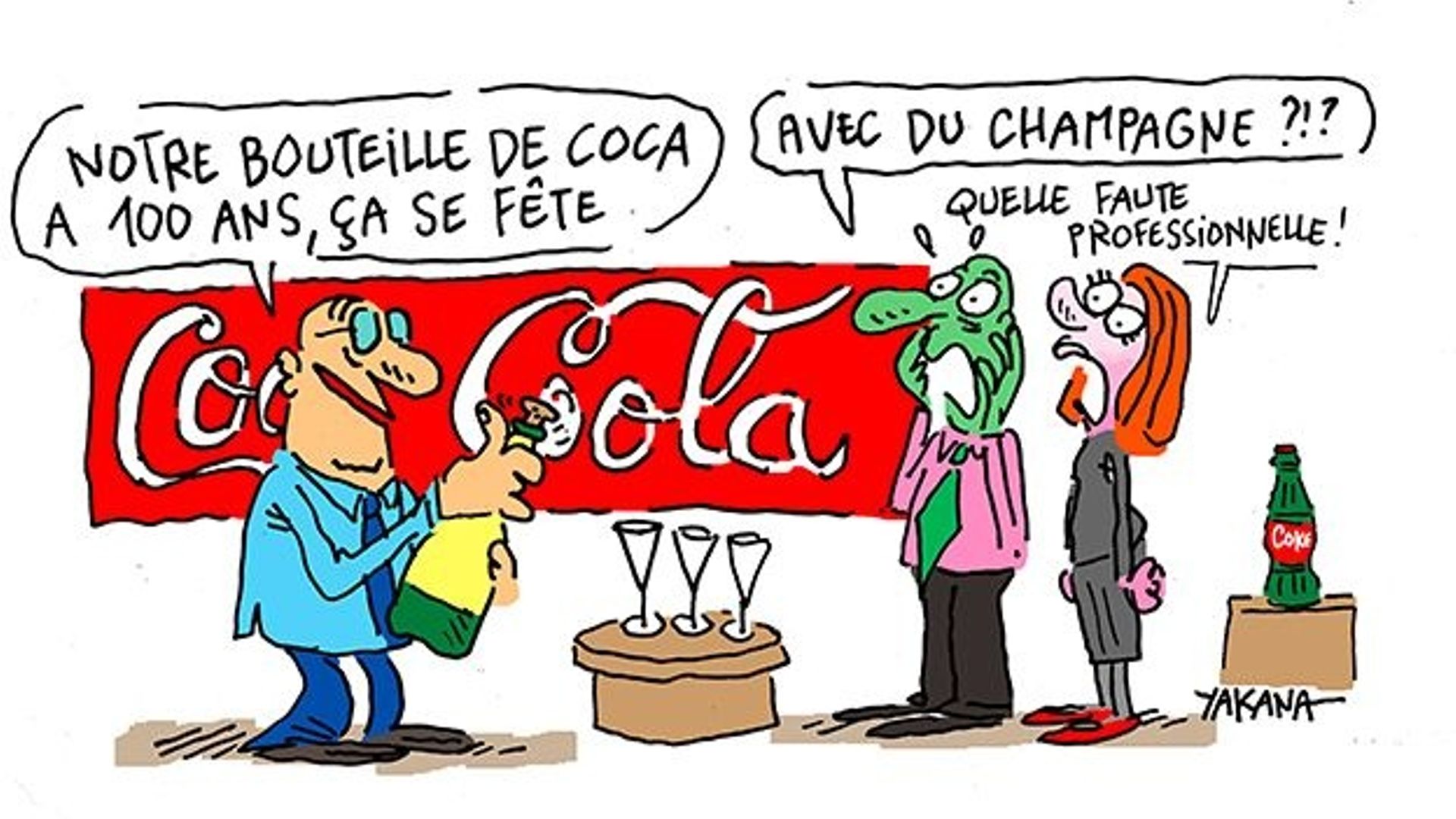 La bouteille iconique du Coca fête ses 100 ans - RTBF Actus