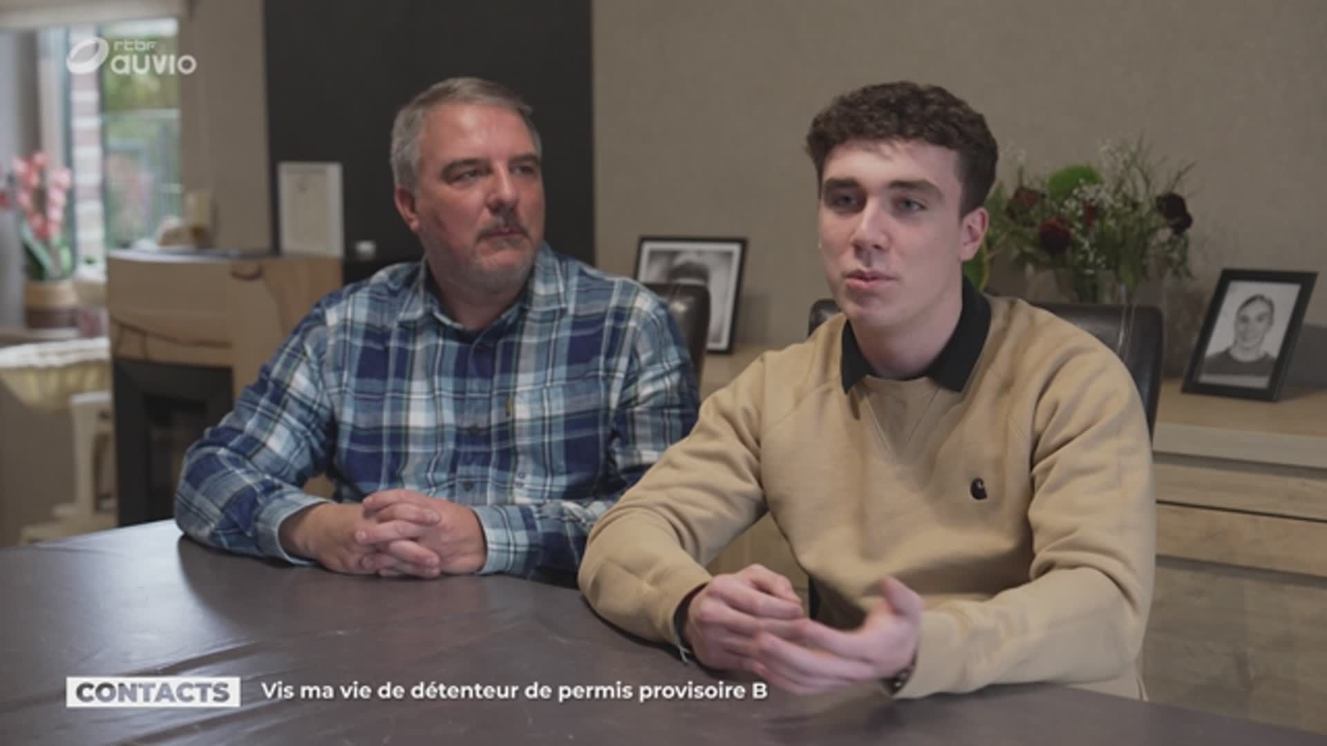 Contacts : vis ma vie de détenteur de permis provisoire B - RTBF Actus