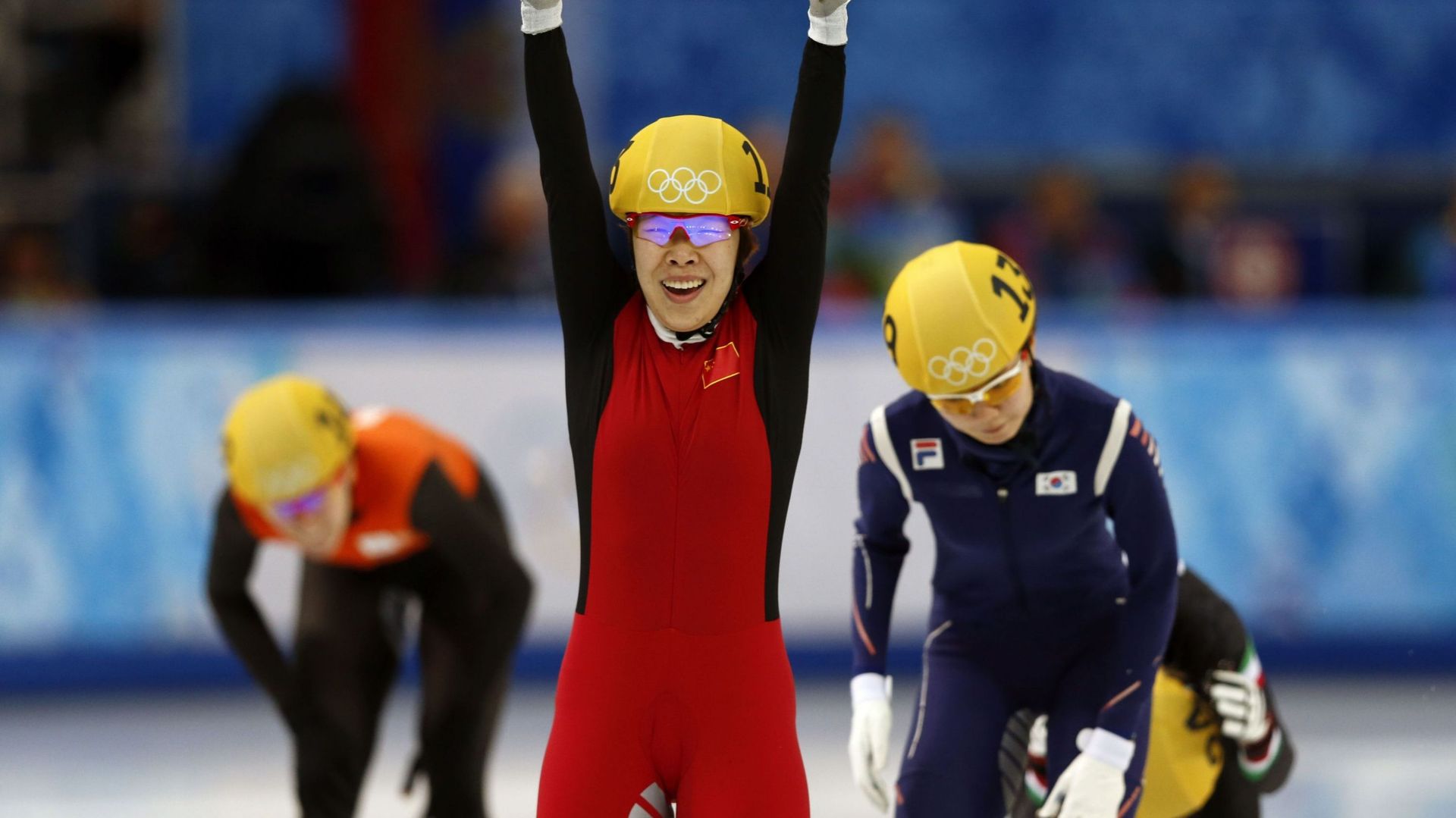Short-track: la Chinoise Yang Zhou conserve son titre sur le 1500m ...