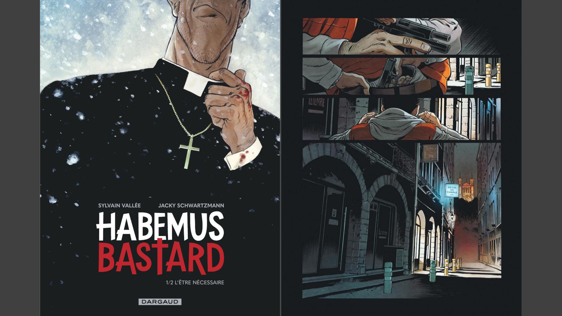 'Habemus Bastard' un polar à la langue truculente, une BD à la mise en scène millimétrée ...