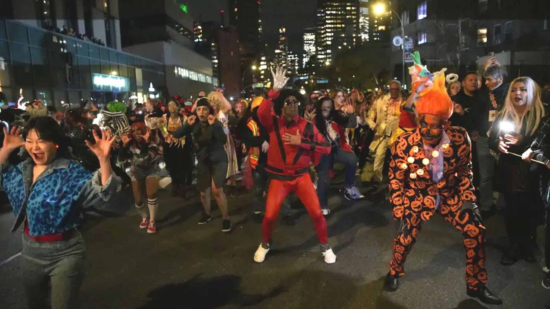 Michael Jackson : une incroyable chorégraphie de 'Thriller' dans les ...