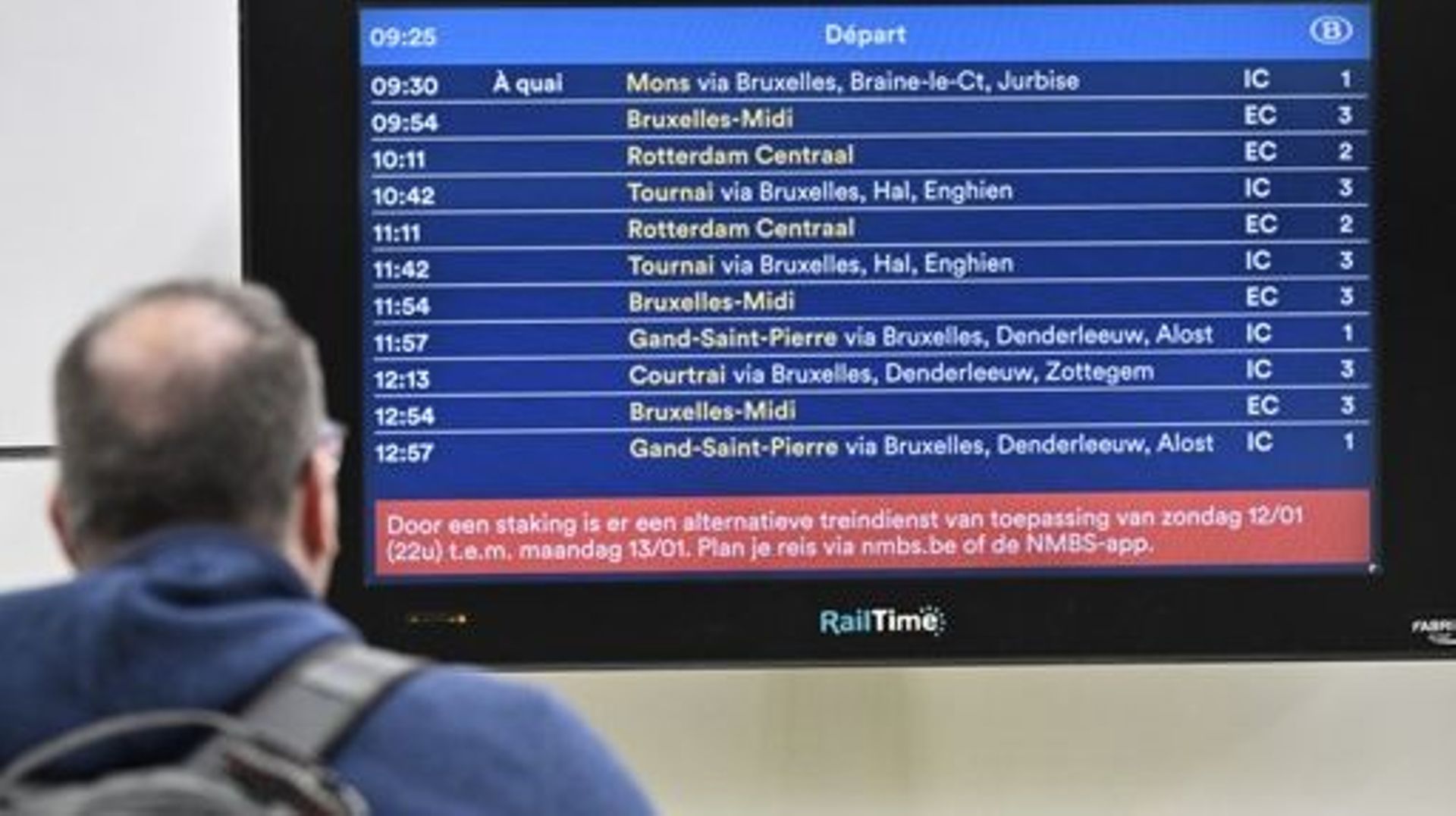 Grève sur le rail : l’attestation de perturbation délivrée par la SNCB ...