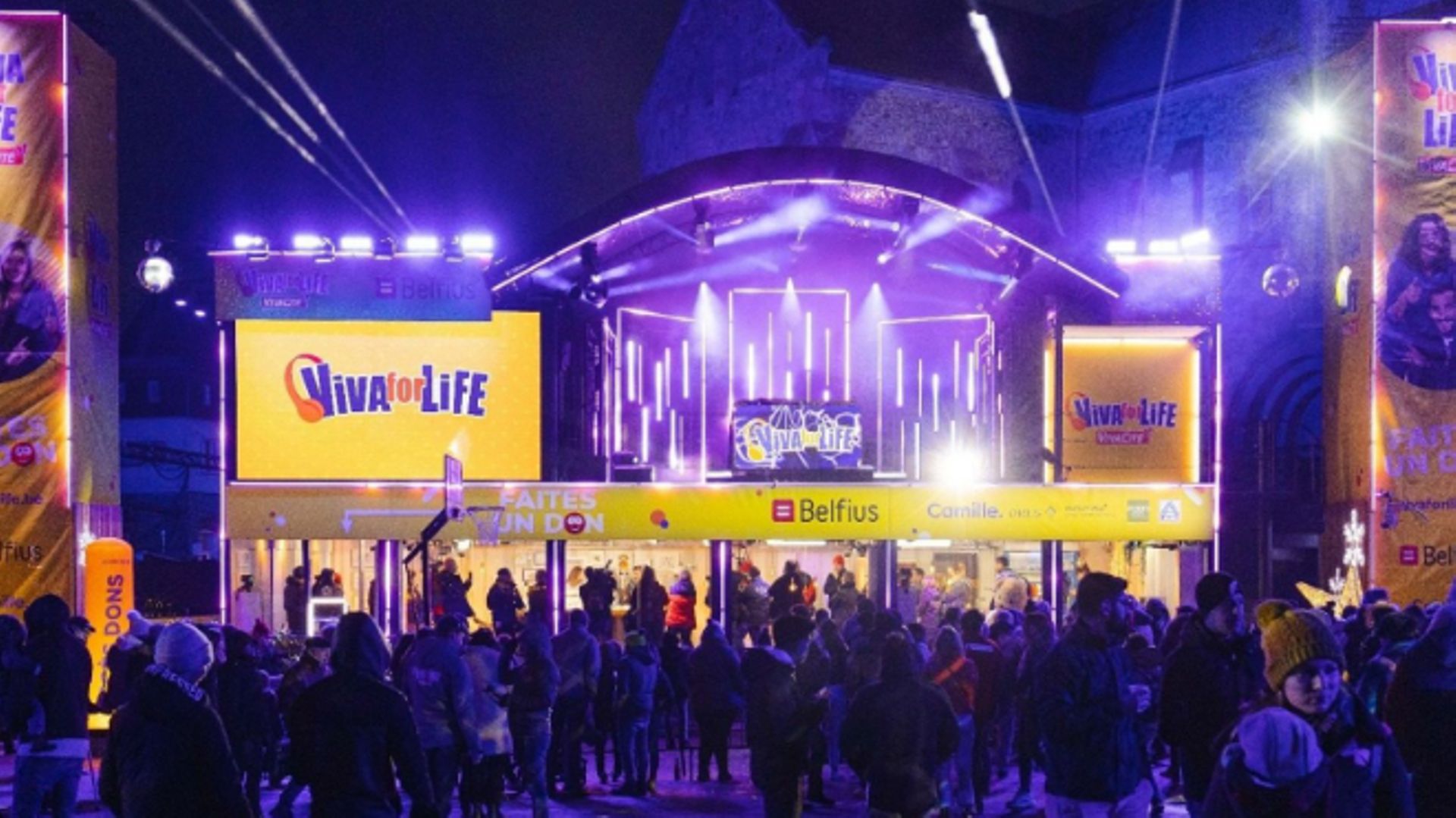 Viva For Life: куб на площі Бертрікс! | Viva for Life à Bertrix - RTBF ...