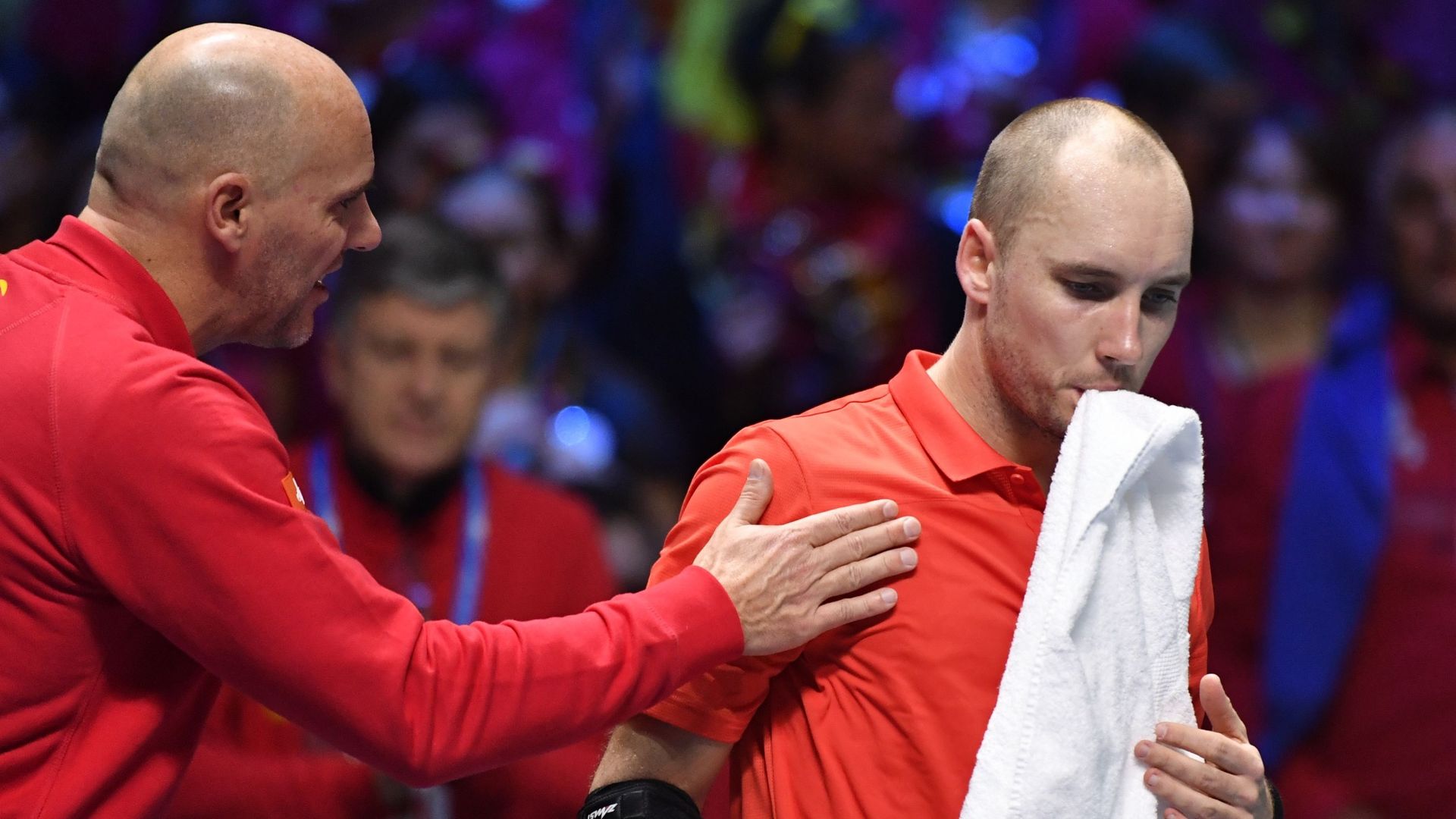 Darcis impuissant face à Tsonga: la France égalise en finale de la Coupe Davis - RTBF Actus